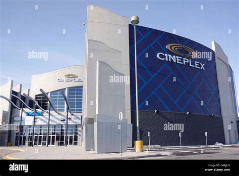 Cineplex Movie Theatre, Canada Stock Photo - Alamy