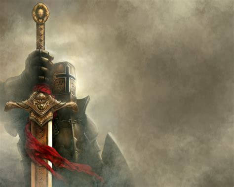 Knight Fantasy Art Sword Artwork Fantasy Armor 1280x1024