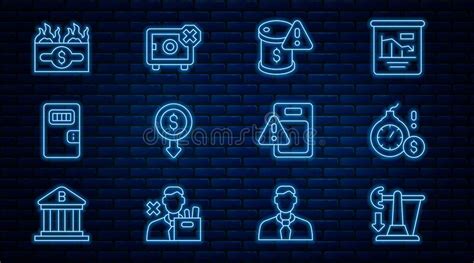 Set Line Drop In Crude Oil Price Money Bomb Dollar Crisis Dollar Rate Decrease Prison Cell