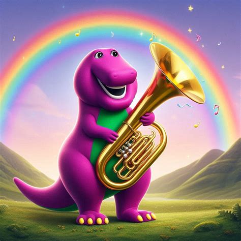 Barney Tuba Rainbow By Torrjua11011 On Deviantart
