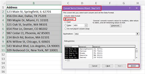 5 Ways To Separate Addresses In Microsoft Excel How To Excel