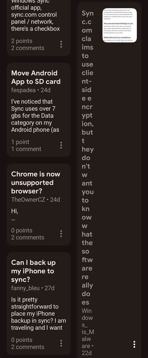 Disable Swipe Actions Rredditsync