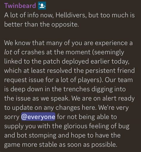 arrowhead “we know that many of you are experiencing a lot of crashes