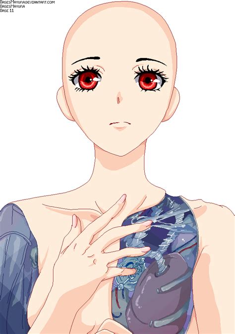 Android Girl Base 11 By Basesmayura On Deviantart