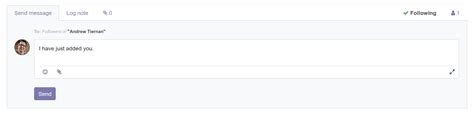 how to add a chatter to form view in odoo 13 12 speedysense