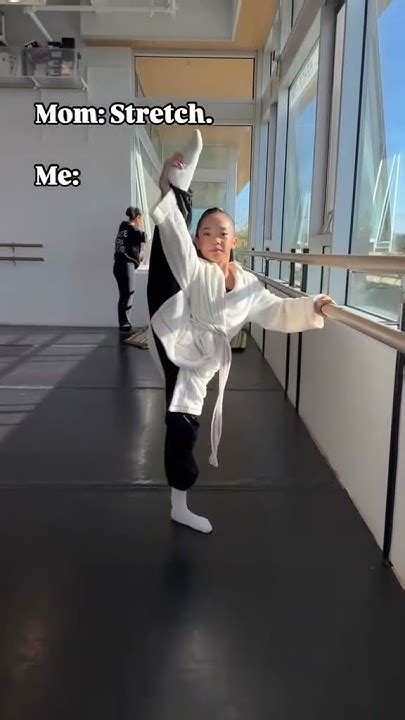 This Girl Never Wants To Stretch Lol Dance Dancemoms Dancer