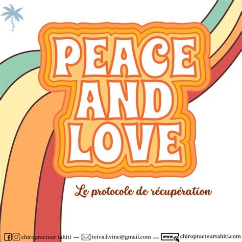 Peace And Love Le Protocole De Récupération
