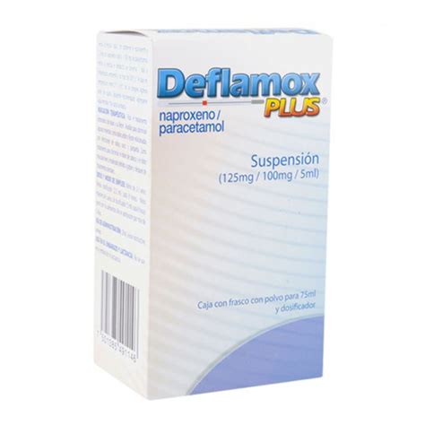 Deflamox Plus 125100mg Suspensión 75 Ml Farmacia Soriana