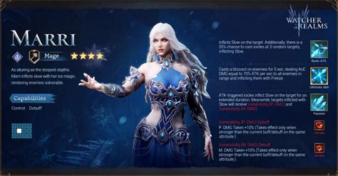 Best Build For Marri In Watcher Of Realms Gear Stat Prio Artifact
