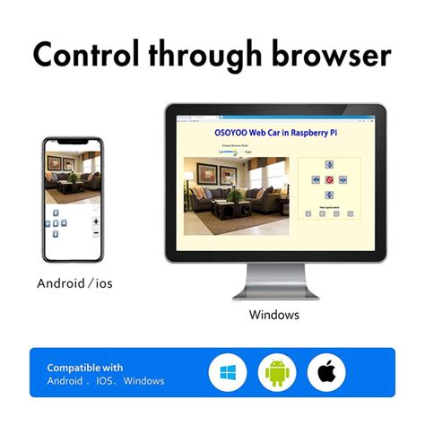 Osoyoo Iot Camera Robotic Car Learning Kit For Raspberry Pi Osoyoo Store