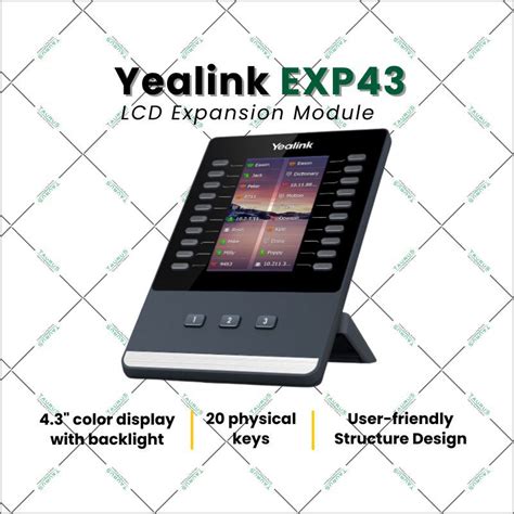 Yealink Exp43 Lcd Expansion Module