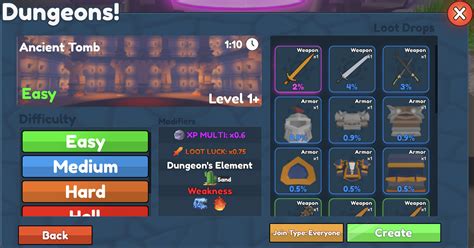 Ancient Tomb Elemental Dungeons Roblox Wiki Fandom