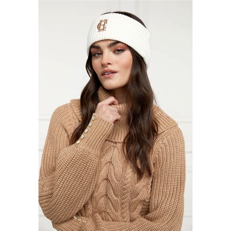 Holland Cooper Chelsea Merino Headband Cream Country Edit