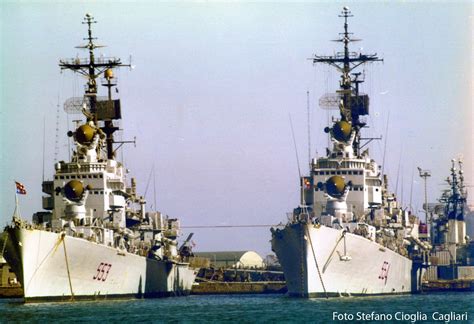 Naval Analyses Warships Of The Past Andrea Doria Class Helicopter