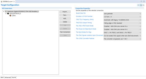Tms320f28335 What Part Of The Target Configuration Should I Modify To Test Wait In Reset