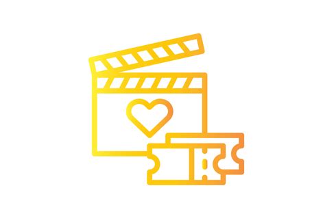 Valentines Asset Gradient Outline Svg Graphic By Genta Illustration