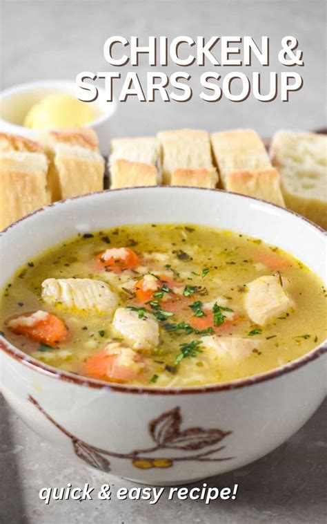 Chicken And Stars Soup Cook2eatwell