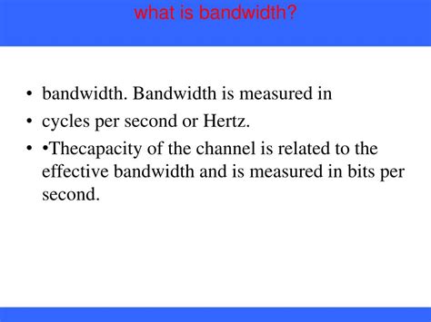 PPT بسم الله الرحمن الرحيم Relationship between data rate and bandwidth Arafat el madhoun