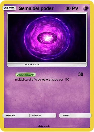 Pokémon Gema Del Poder Mi Carta Pokémon