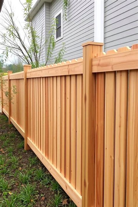 22 Cedar Fence Ideas For Privacy And Natural Beauty Lost At E Minor