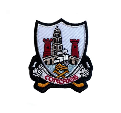 County Cork Patch 3 Inch Gaa Gaelic Football Hurling Crest