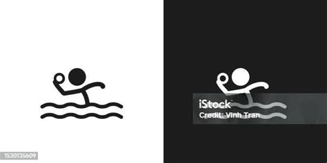 수구 아이콘 픽토그램 벡터 디자인 스틱 피규어 남자 스포츠 수구 선수 벡터 아이콘 기호 기호 픽토그램 수상 스포츠 개념 개념에 대한 스톡 벡터 아트 및 기타 이미지 Istock