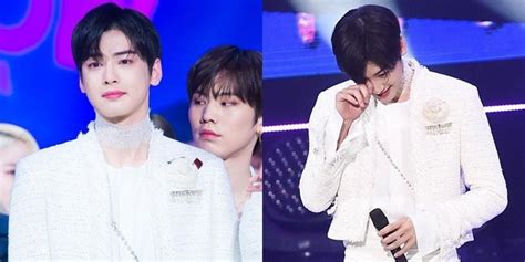 Crying On Stage Cha Eun Woo Still Looks Stunningly Handsome