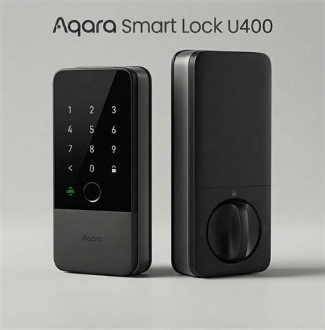 Aqara U400 Uwb Smart Deadbolt Lock Hands Free Unlock Apple Homekey