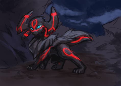 Umbreon Yveltal Based Off My Original Fusion Drawn By Artist
