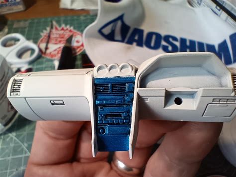 Currently Working On My 2nd Aoshima Uras Er34 Wanted To Step Away From The All Black Interior