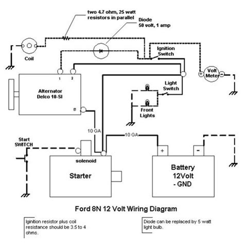 6 Volt Generator Wiring Diagram