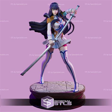 Satsuki Kiryuin And Sword Alone 3d Printer Files Specialstl