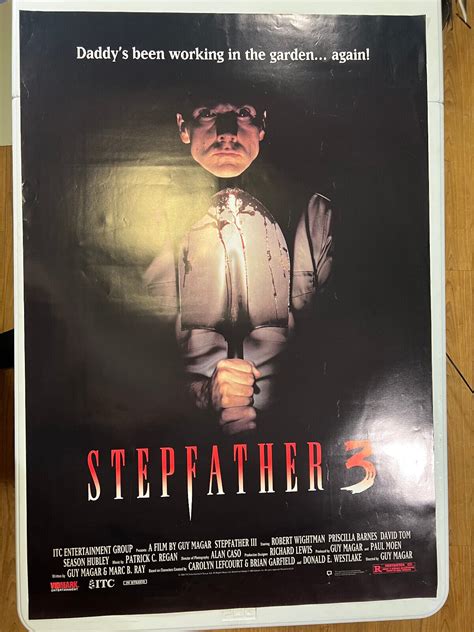 Stepfather 3 Movie Poster Vhs Store Authentic 27x40 Horror 4599389720
