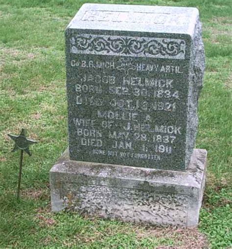 Jacob Helmick Gravestonephoto