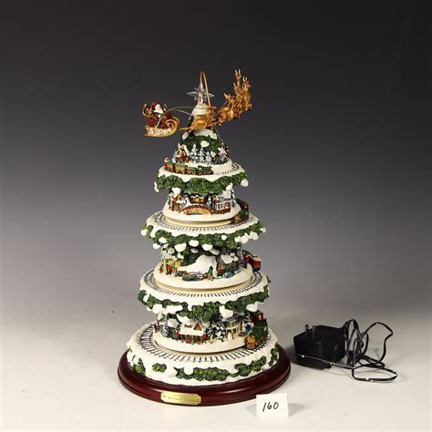 Thomas Kinkade Animated Christmas Tree At Rebecca Bowens Blog