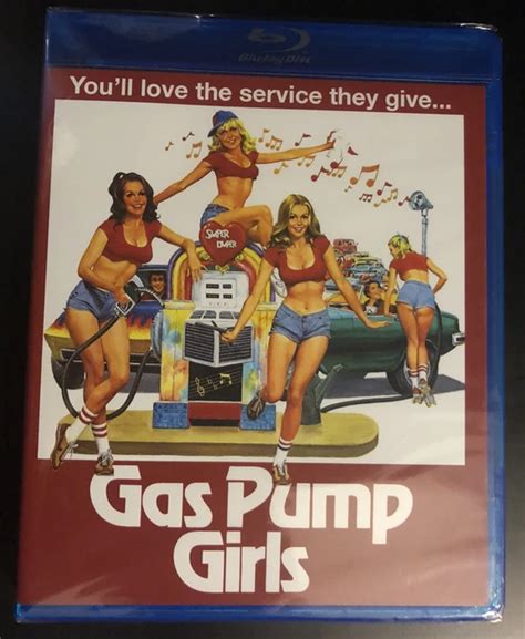 Gas Pump Girls Blu Ray 70s Cult Kirsten Baker Huntz Hall Scorpion