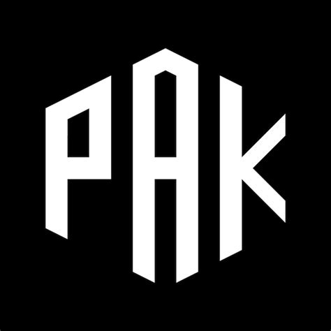 Premium Vector Pakistan Country Code Abbreviated Logo Design