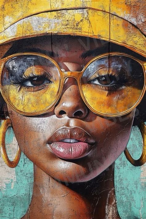 Pin By Creola Jones On Creative Urban Art Black Women Art Black Art