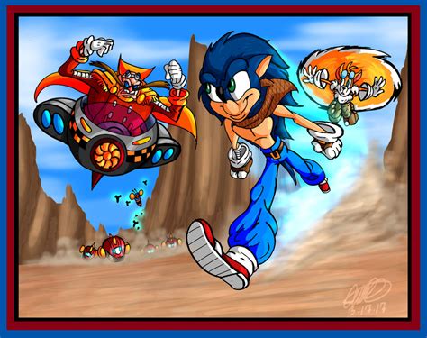 Sonic V Eggman Blast That Hedgehog By Geargades On Deviantart