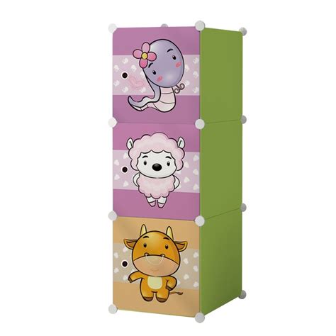 Dulap Modular Copii 3 Usi D5522 Verde Dulap Modular Copii 3 Usi D5522 Verde