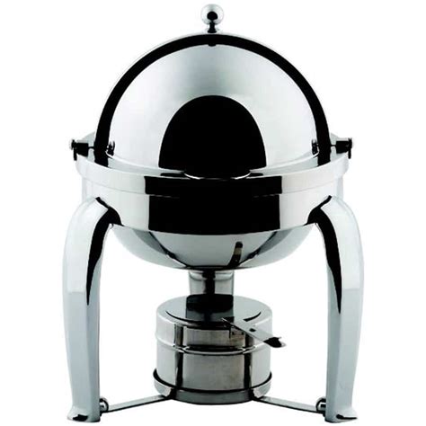 Chafing Dish Mini Odin Ssteel Porcelain Tray Included Chefs Depot