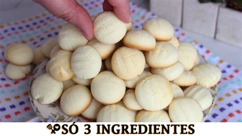 Sequilhos Com 3 Ingredientes Youtube