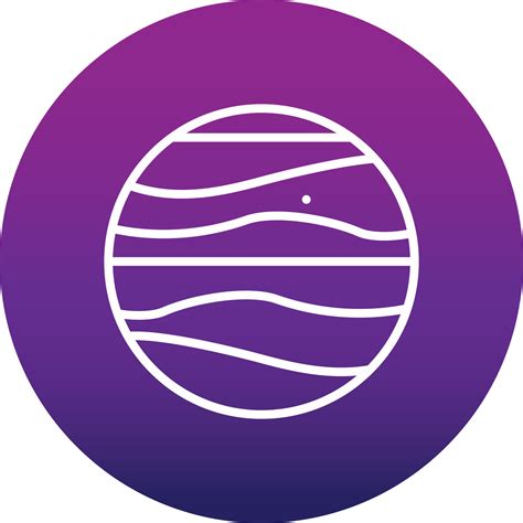 Jupiter Vector Icon 16803131 Vector Art At Vecteezy