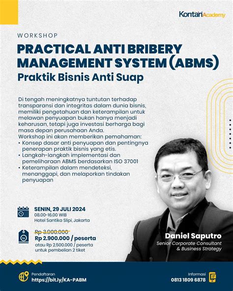 Practical Anti Bribery Management Abms Praktik Bisnis Anti Suap