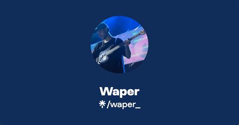 Waper Listen On Youtube Spotify Linktree
