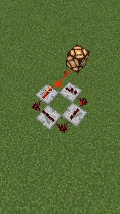 Minecraft Redstone Clock Bauen Observer Clock Tutorial Shorts Youtube