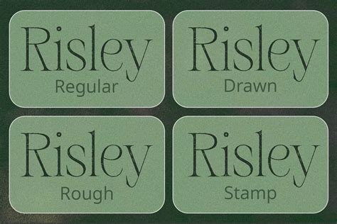 Risley Vintage Font Youworkforthem