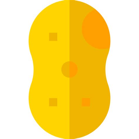 Sponge Basic Straight Flat Icon