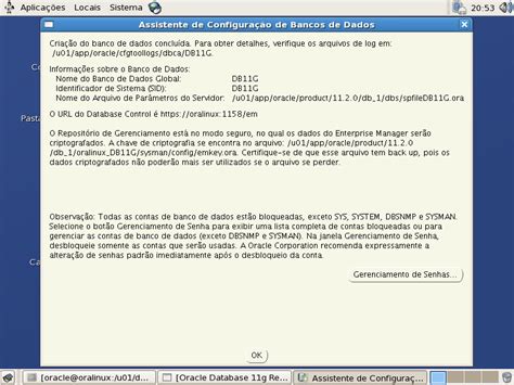 Instalação O Oracle 11g R2 Usando O Pacote Oracle Validated No Oracle
