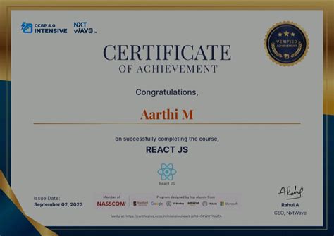 aarthi m on linkedin nxtwaveccbp nxtwave